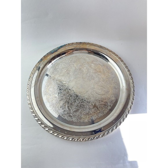 Oneida | Dining | Vintage Oneida Usa Silver Plated Ornate Design 2 ...